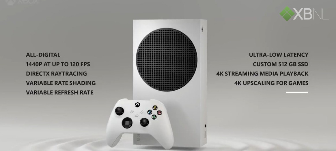 Nu ook de specs van de Xbox Series S gelekt! - XBNL